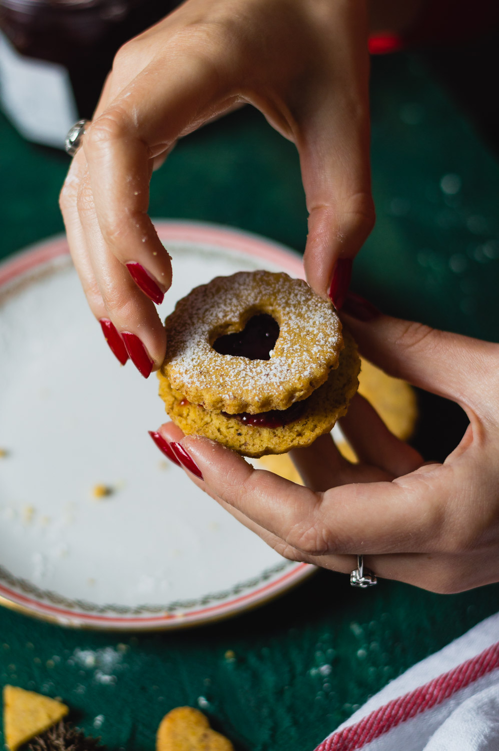 Najbolji linzer keksi i točka. - Food and Mood