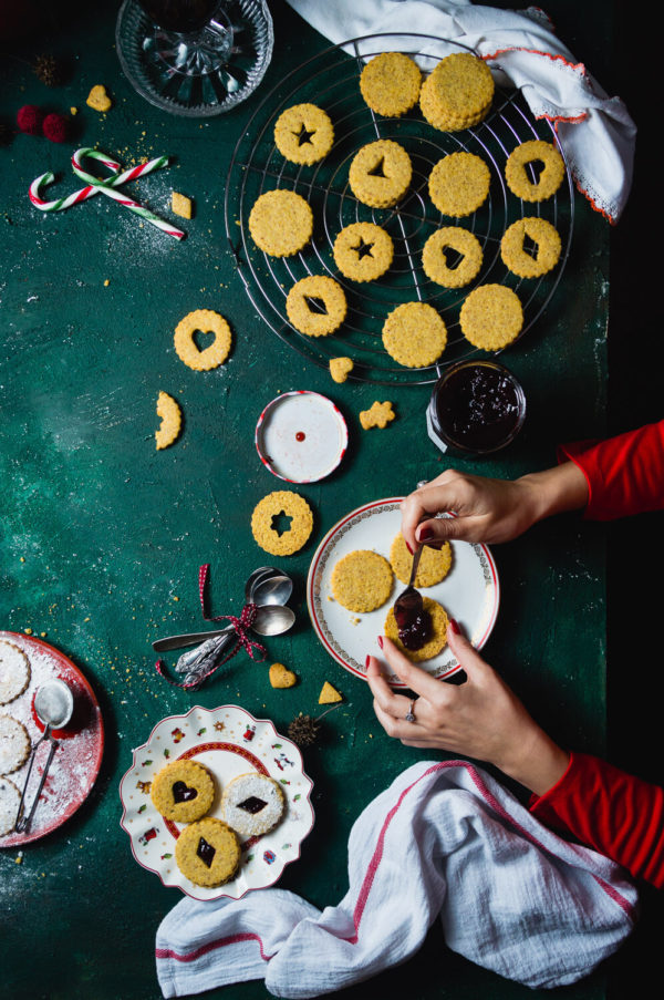 Najbolji linzer keksi i točka. - Food and Mood