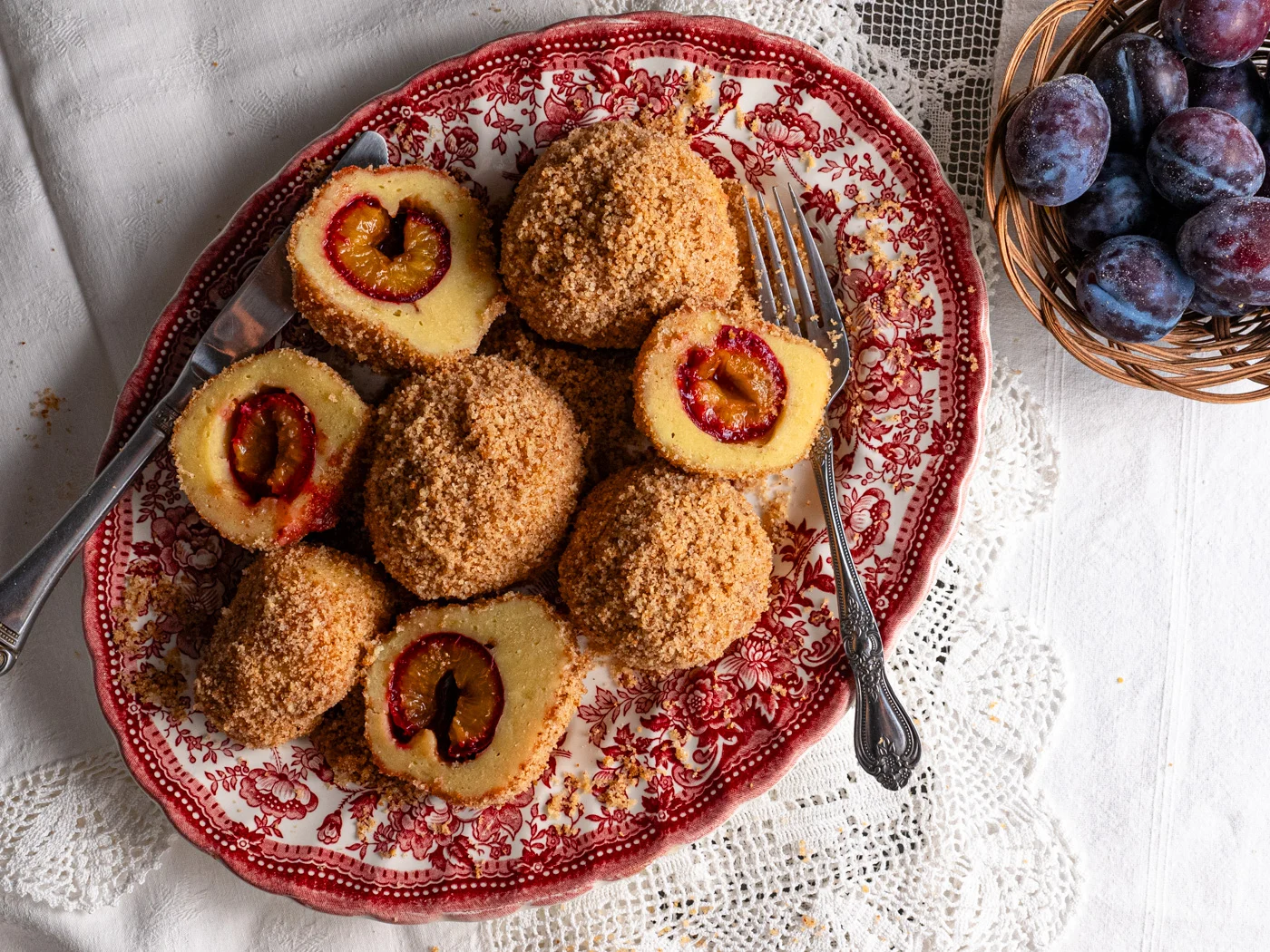Plum Dumplings - Food and Mood